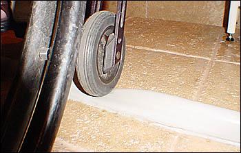 Collapsible Water Retainer Shower Dam